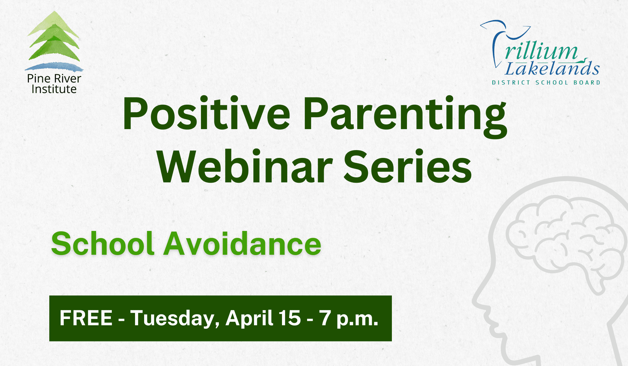 Positive Parenting Webinar Series – School Avoidance – Mariposa ...